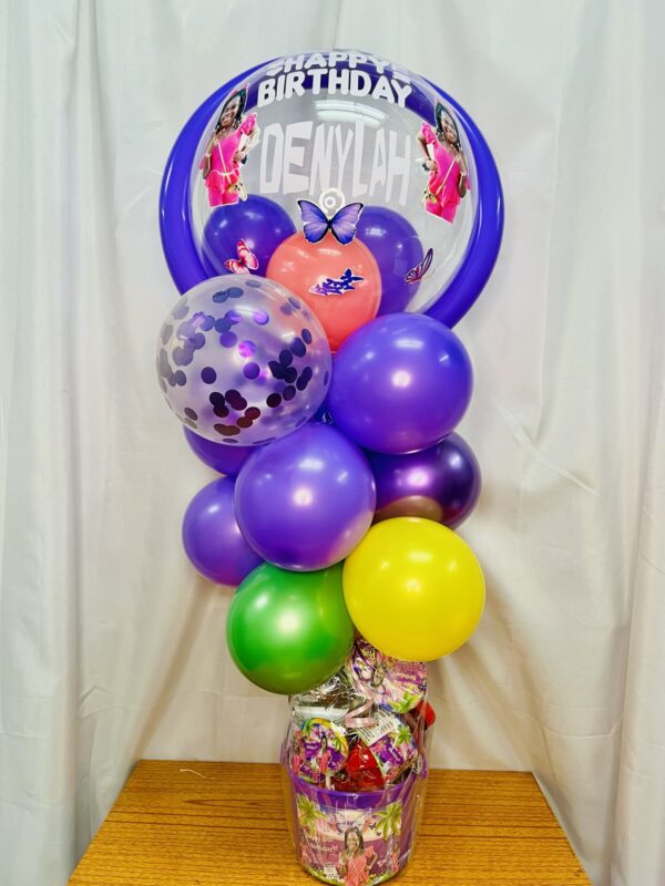 Personalized Bucket/Gift Box/Gift Basket – (with Personalized Bubble ...